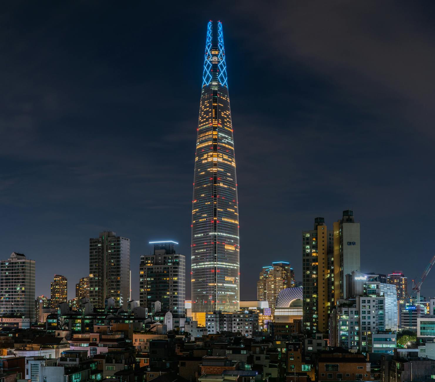importa Lotte World Tower. Seoul, South Korea